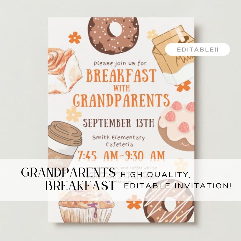 Grandparents Day Invitation - Etsy
