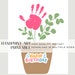 Happy Birthday Handprint Art Craft, Printable, Handprint Art, Toddler ...