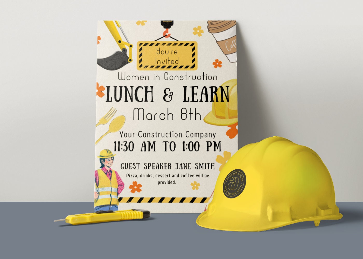 Women in Construction, Lunch and Learn, WIC Invitation, WIC Week, Women ...