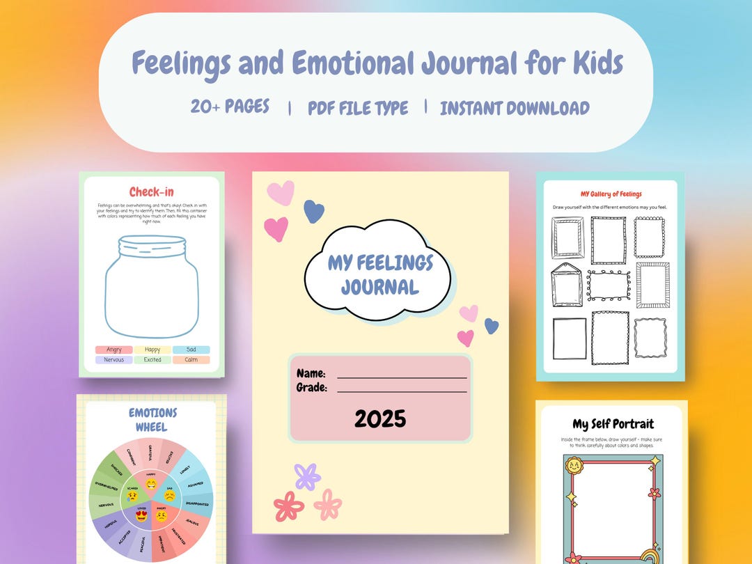 Emotional and Feelings Journal: Daily Mood and Emotional Regulation for ...