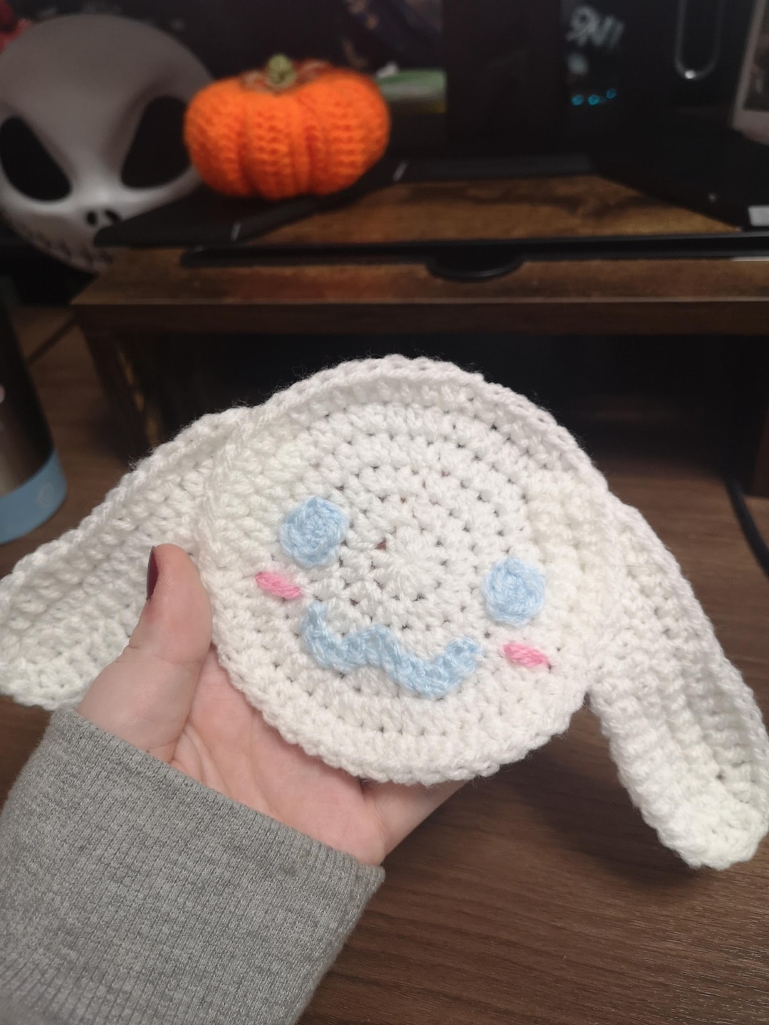 CROCHET PATTERN Crochet Cinnamoroll Inspired Coaster! Instant Digital ...