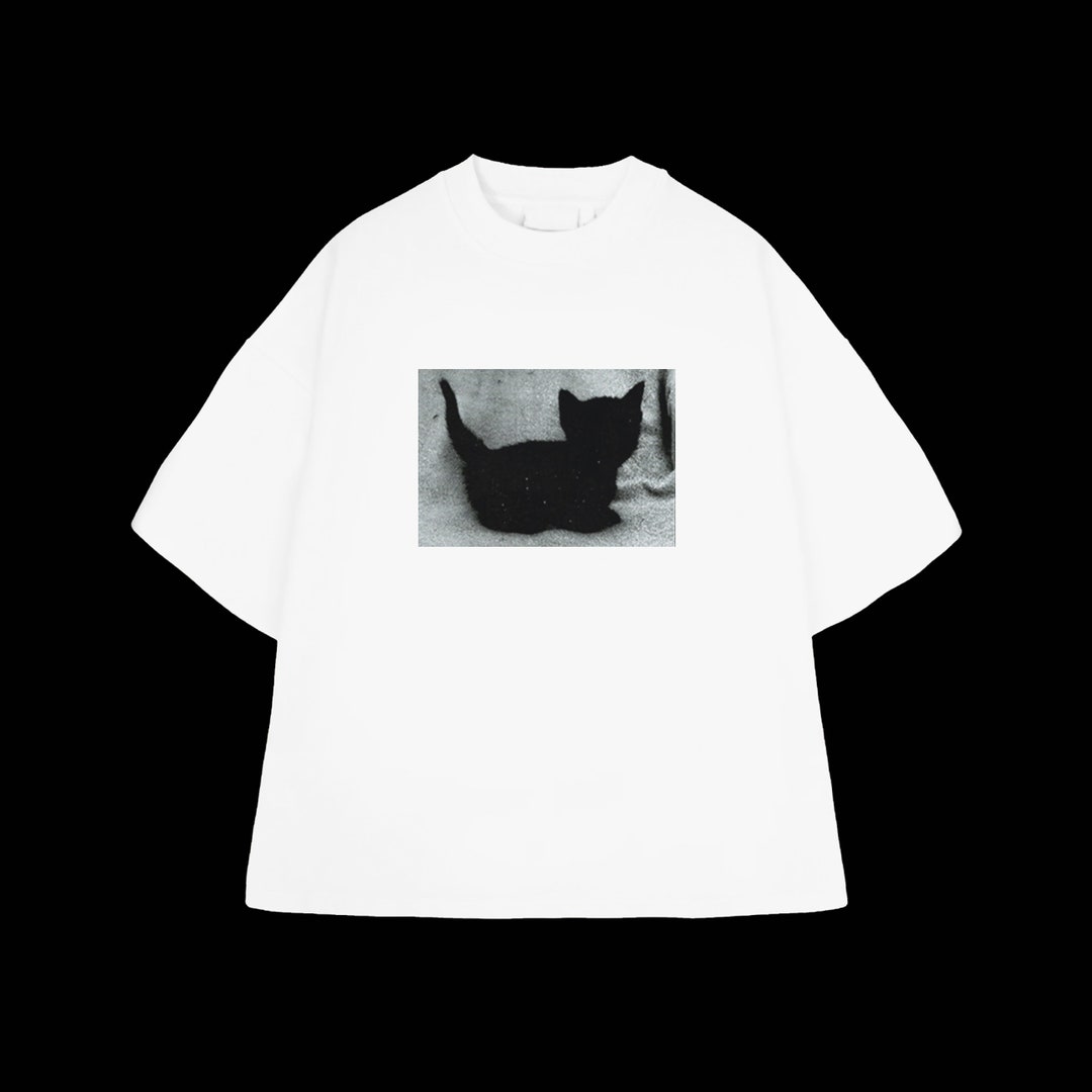 Playboi Carti Whole Lotta Red Black Cat Wlr Merch Oversized White/black ...
