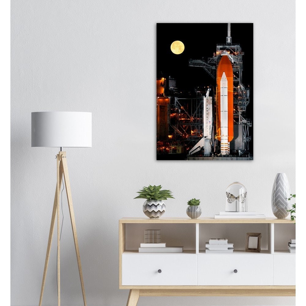 NASA Space Shuttle Discovery Poster Iconic Space Exploration Art - Etsy