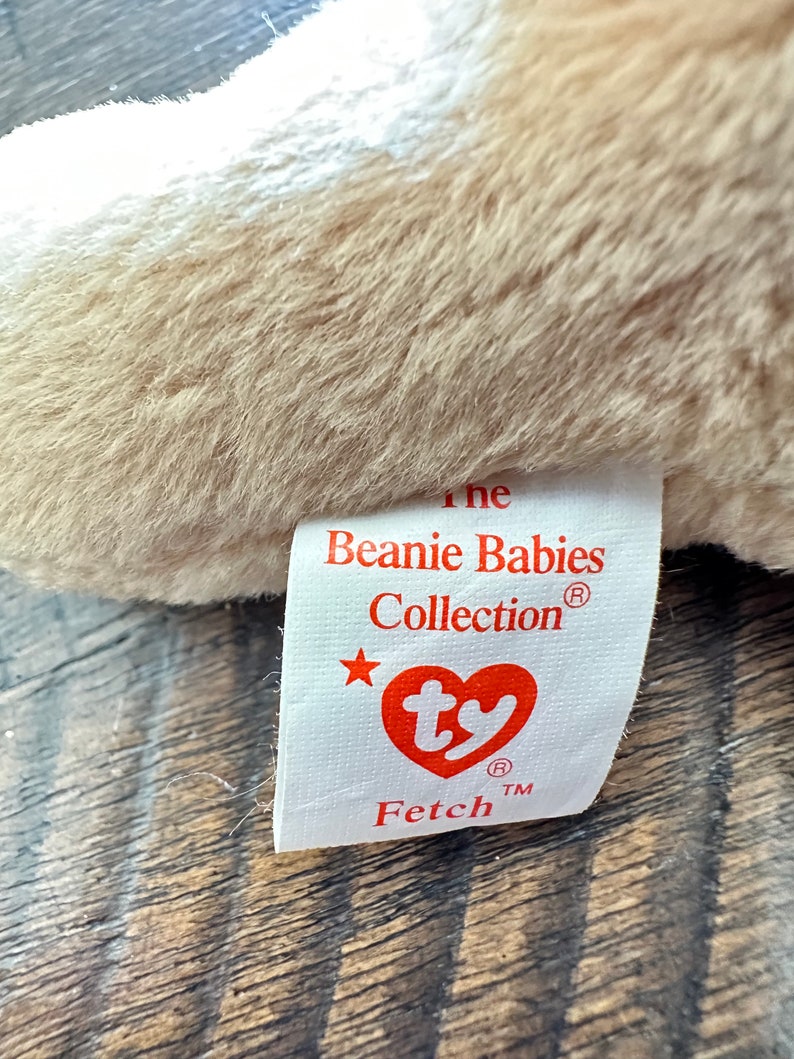 Fetch the Golden Retriever TY Beanie Baby - Etsy