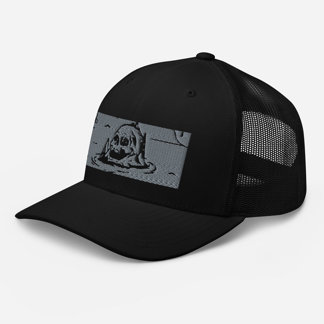Skull-rock Snapback Hat - Etsy