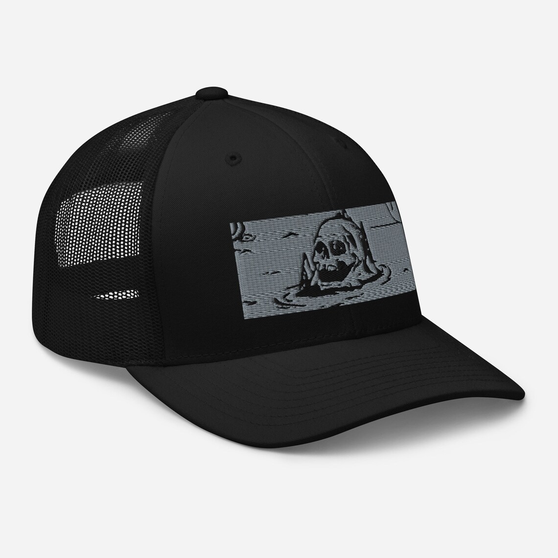 Skull-rock Snapback Hat - Etsy