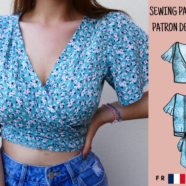 Wrap Top Pattern - Etsy