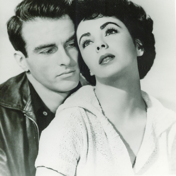 Montgomery Clift and Elizabeth Taylor Photo - Etsy