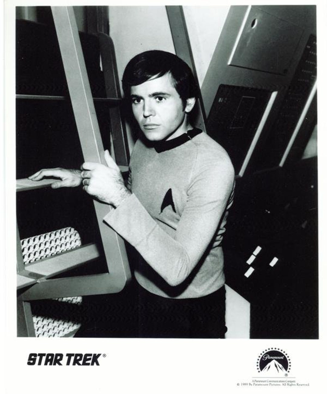 Star Trek Vintage Original 8x 10 Photo U.S.S Enterprise Paramount 1989 ...