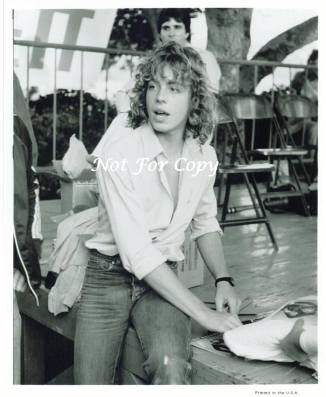 Leif Garret Color Press Photo Pop Music Legend 5L Teenage Heart Throb ...