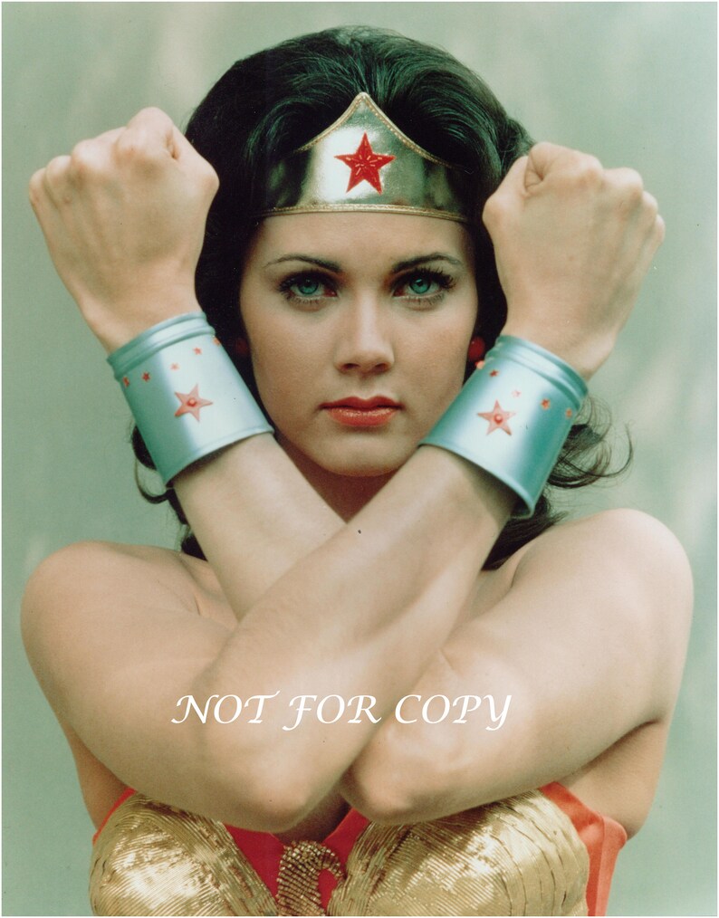 Lynda Carter Wonder Woman 8x10 Photo Movie Legend Etsy