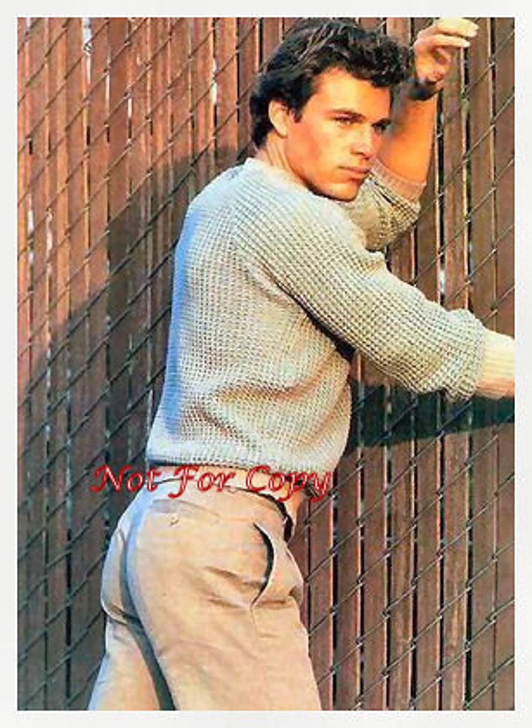 Jon Erik Hexum 4x6 Press Photo Young Sexy Actor Soap Opera - Etsy