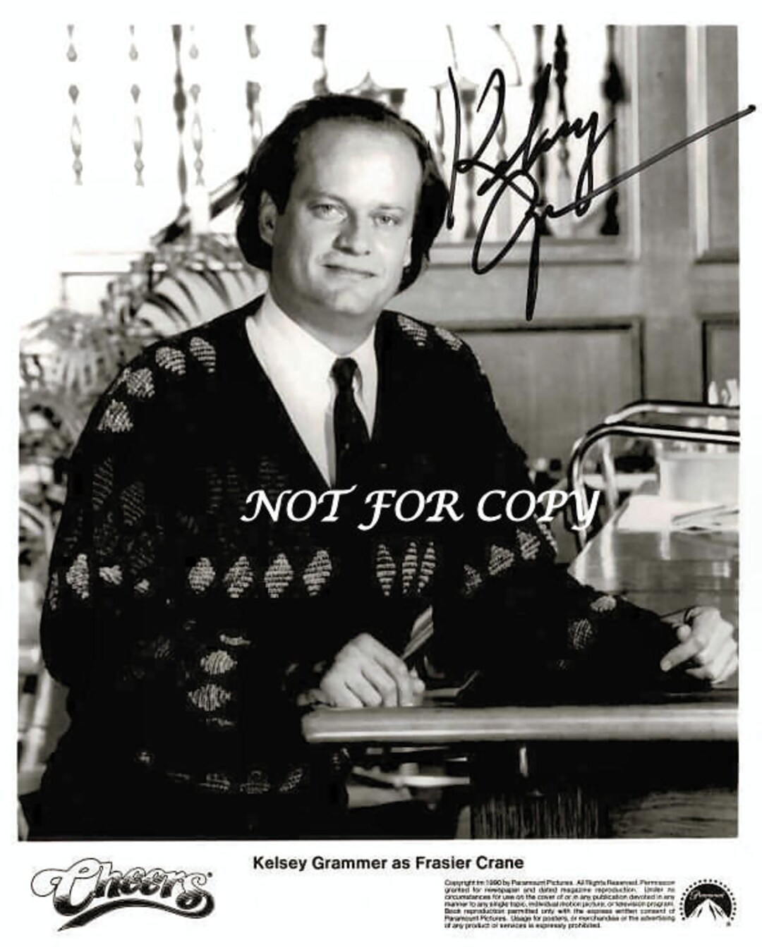 Frasier TV Series Classic TV 8X10 Color Photo Tv Series Cheers - Etsy