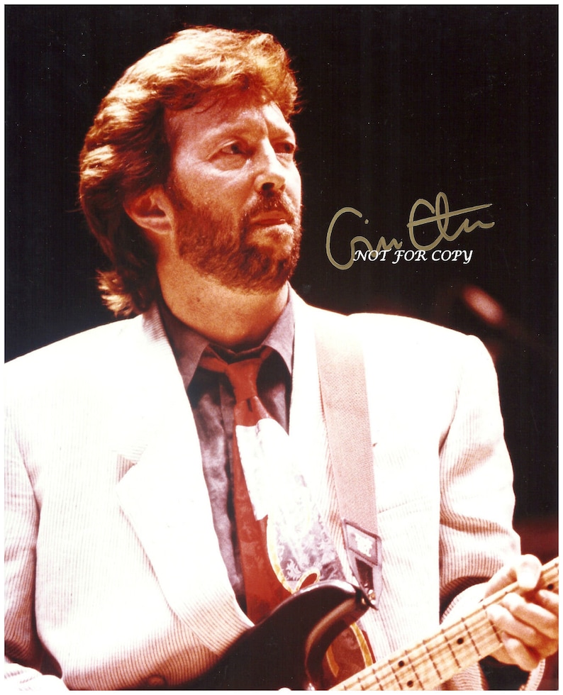 Eric Clapton 8x10 Press Photo Music Legend 2 - Etsy