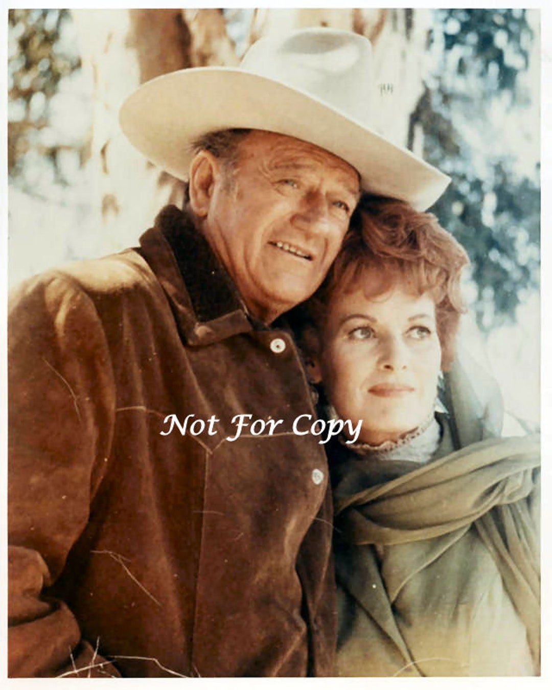 Maureen O'hara John Wayne 8x10 Photo Classic Western Movie Stars ...