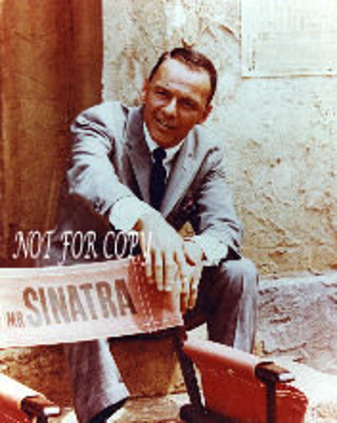 Frank Sinatra the Rat Pack 8X10 Color Press Photo Legends Dean Martin ...