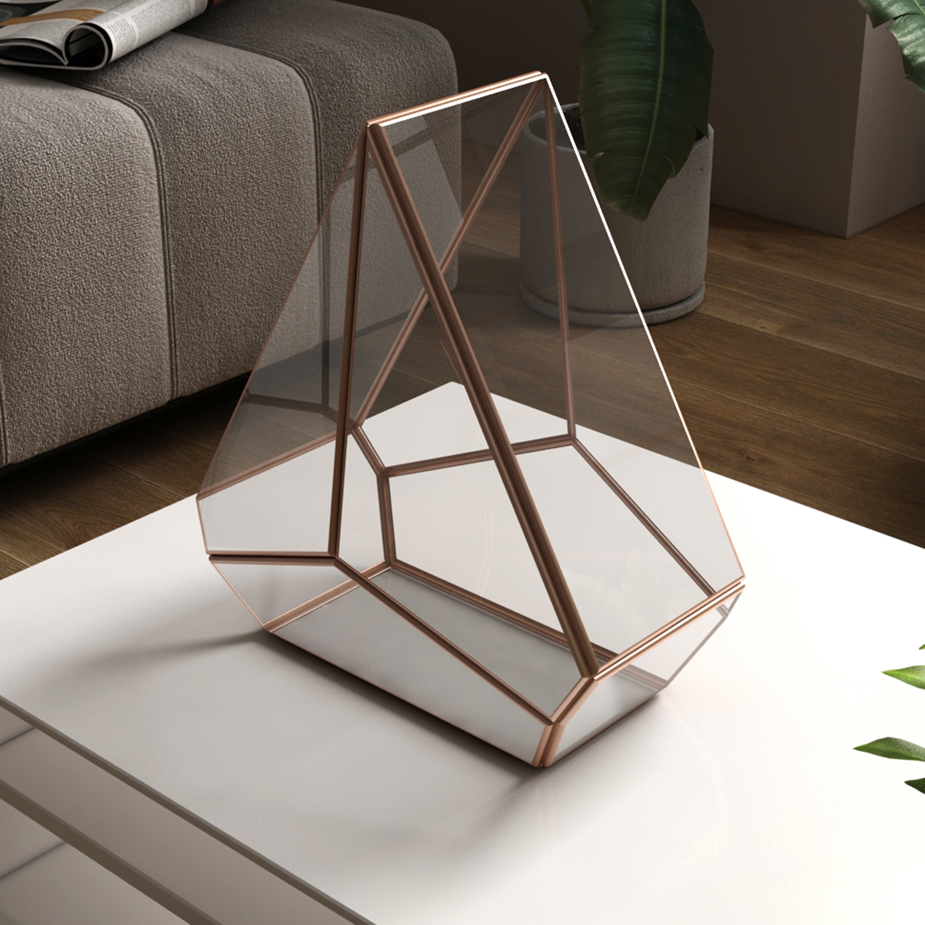 Digital Printable PDF Glass Terrarium Creat Pattern Template, Geometric ...