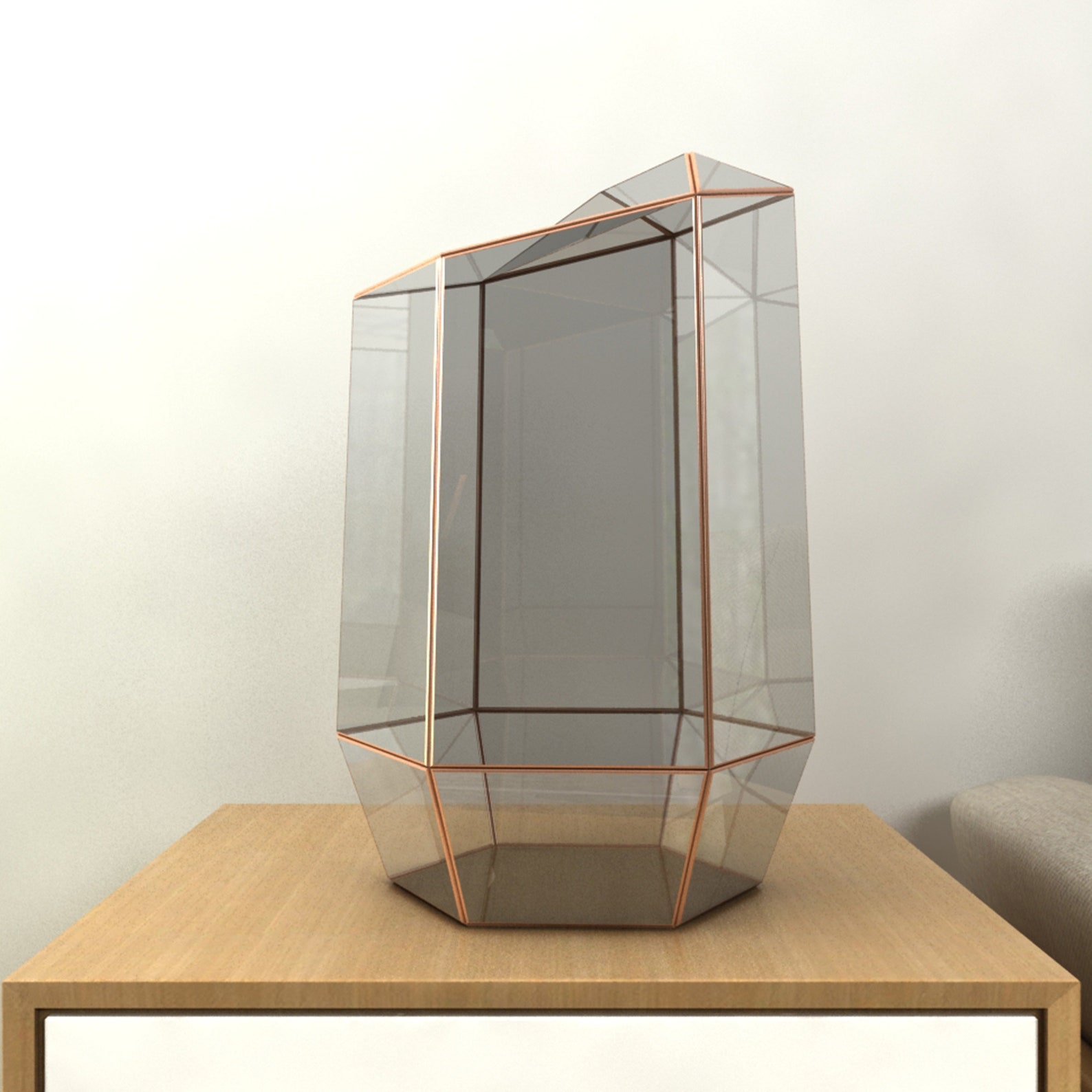 Geometric Glass Terrarium Pattern Template (digital PDF) - Etsy