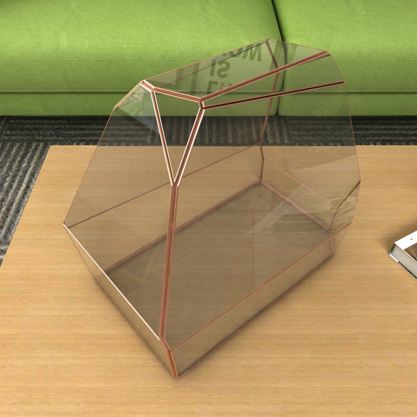Digital Printable PDF Glass Terrarium Creat Pattern Template, Geometric ...