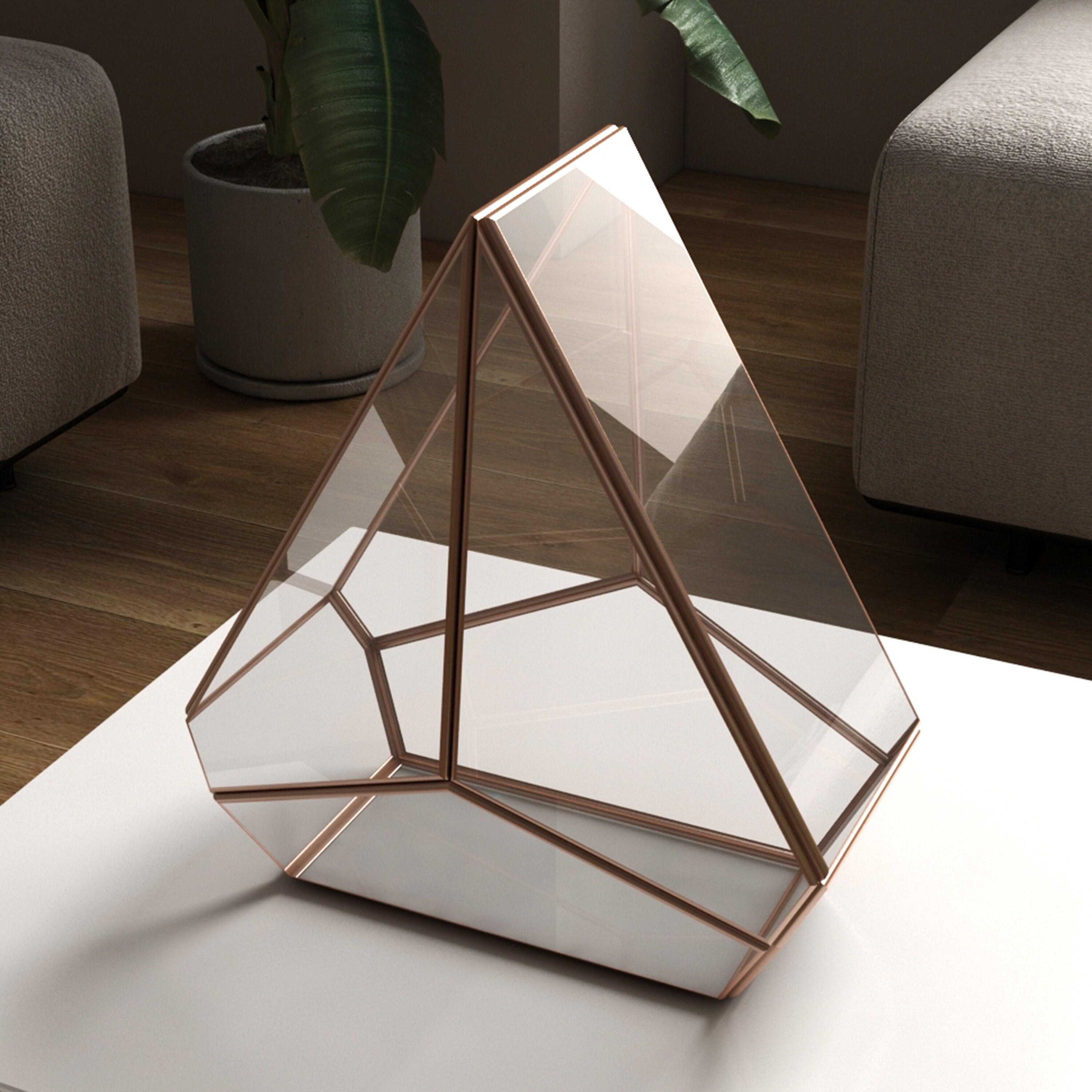 Digital Printable PDF Glass Terrarium Creat Pattern Template, Geometric ...