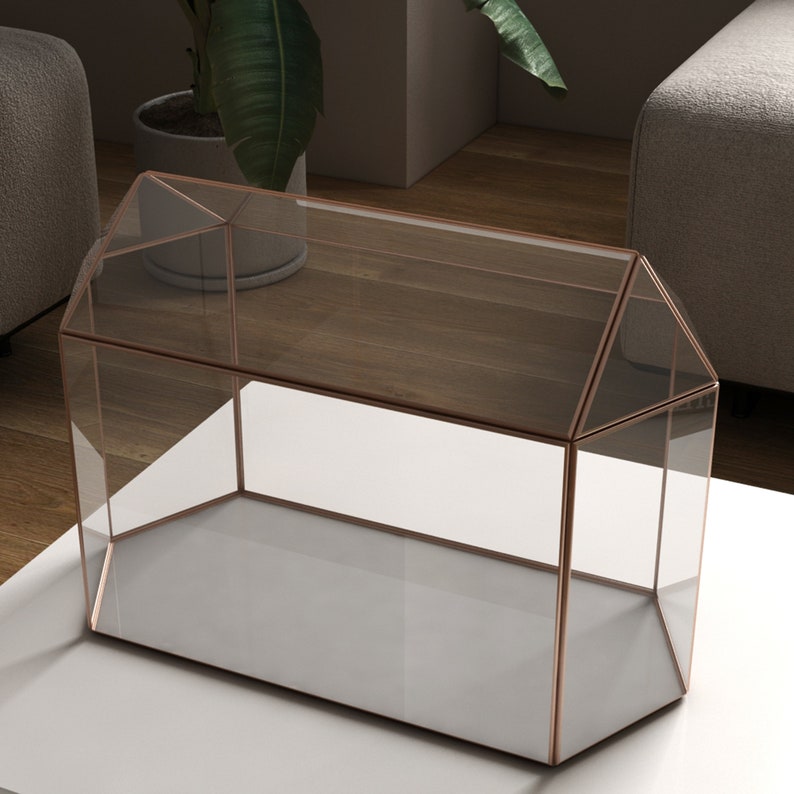 Digital Printable PDF Glass Terrarium Creat Pattern Template, Geometric ...