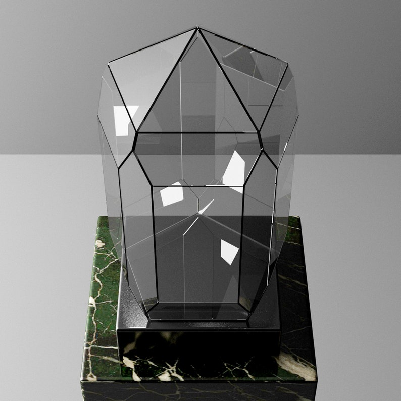 Digital Printable PDF Glass Terrarium Creation Pattern Template ...