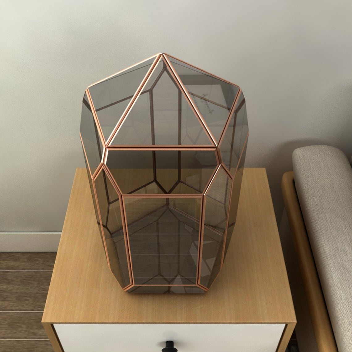 Digital Printable PDF Glass Terrarium Creation Pattern Template ...