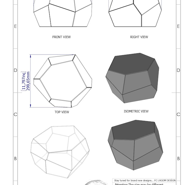 Geometric Terrarium - Etsy