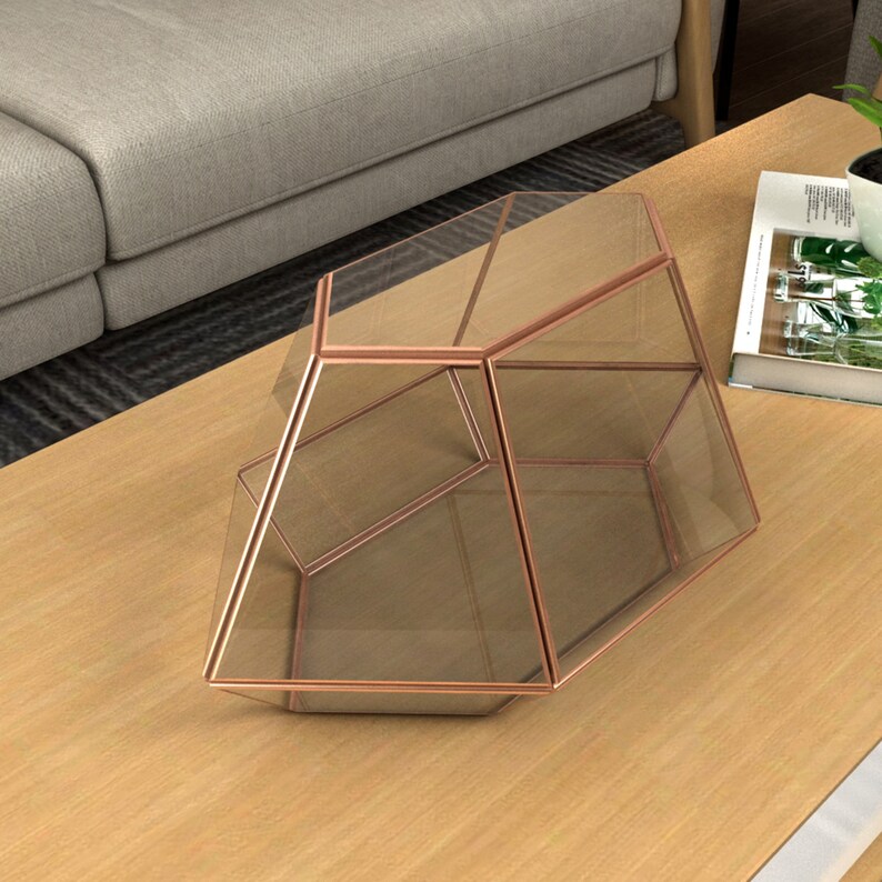 Digital Printable PDF Glass Terrarium Creat Pattern Template - Etsy