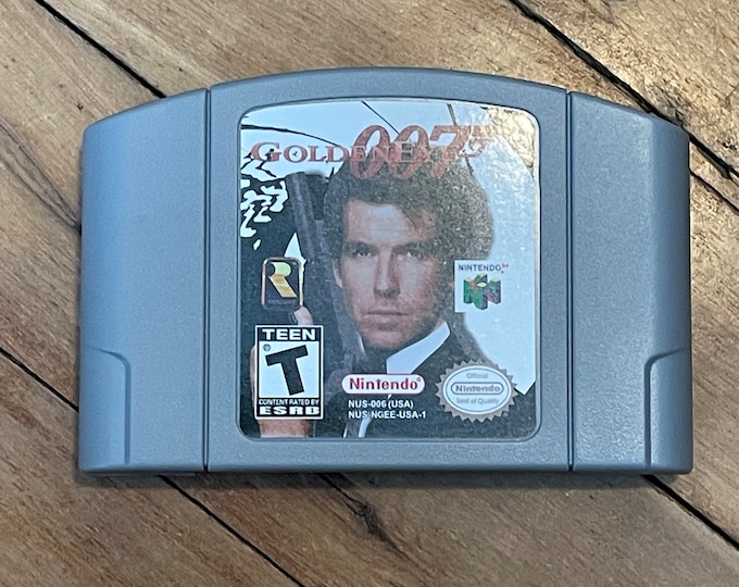 Goldeneye 007 for Nintendo 64 N64 Works Great Ships From Vermont - Etsy