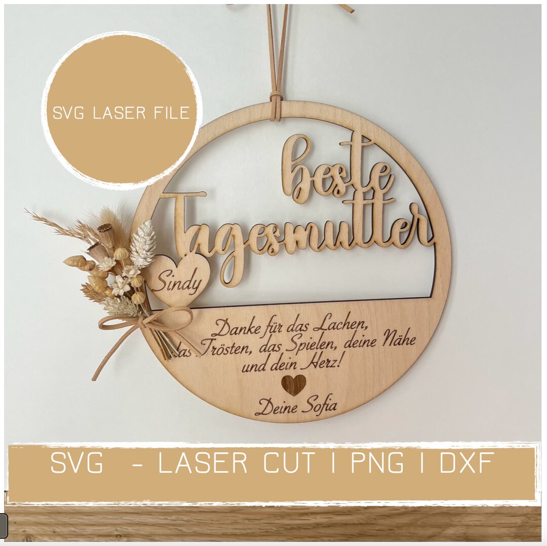 Best Childminder SVG Laser Cut, Png Dxf - Etsy