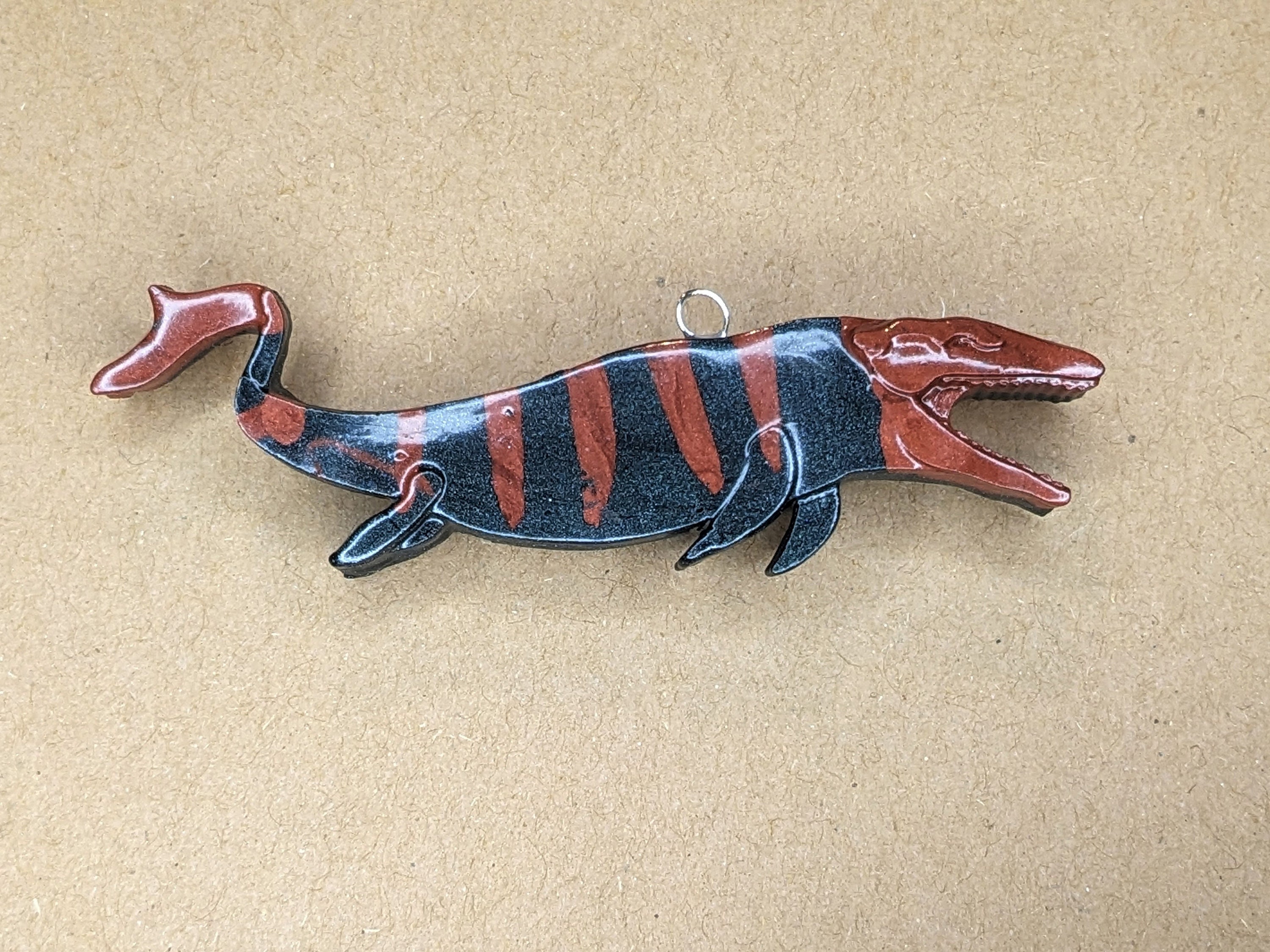 Mosasaurus Pendant, Mosasaurus Necklace, Dinosaur Pendant, Dinosaur ...