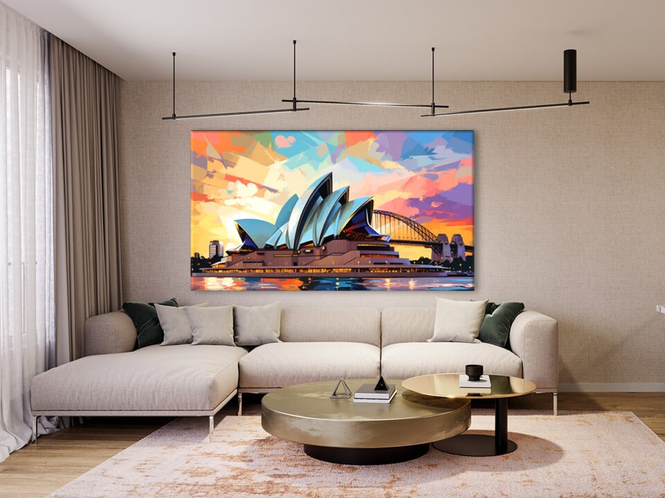 Sydney Opera House Wall Art Digital File - Etsy