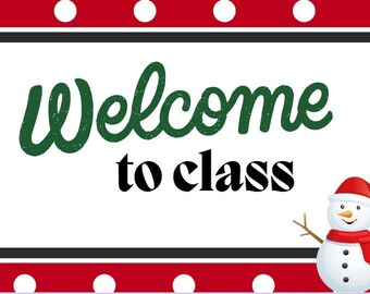 EDITABLE Christmas Slides Template Powerpoint Template Teacher ...