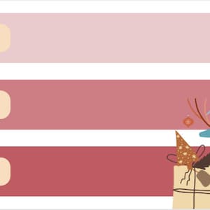 EDITABLE Winter Boho Google Slides & Powerpoint Templates, Holiday ...