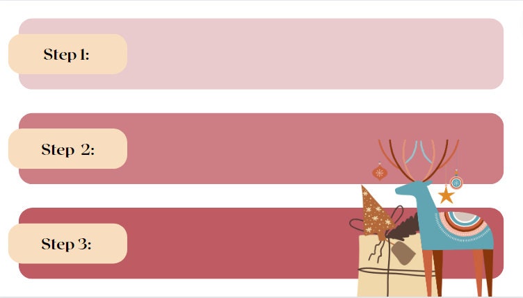 EDITABLE Winter Boho Google Slides & Powerpoint Templates, Holiday ...