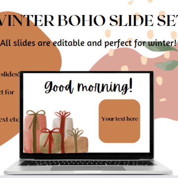 Classroom Google Slides Template - Etsy