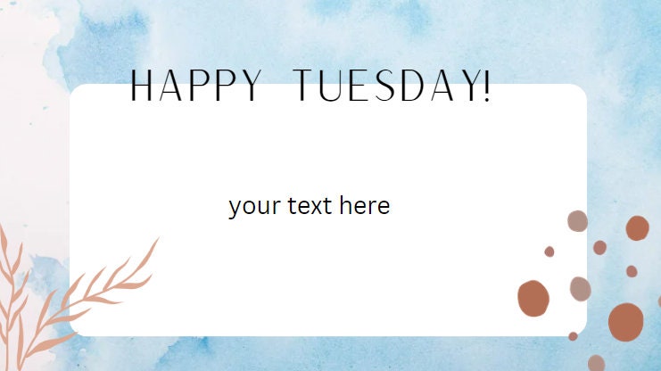 Spring Boho Google Slides and Powerpoint Templates, Seasonal Decor ...