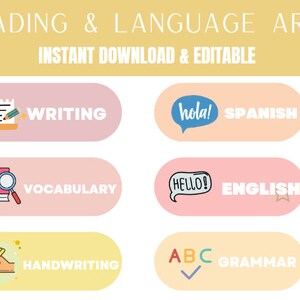 Classroom Schedule, Editable Classroom Printables, School Timetable ...