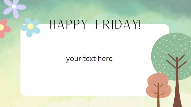 Spring Boho Google Slides and Powerpoint Templates, Seasonal Decor ...