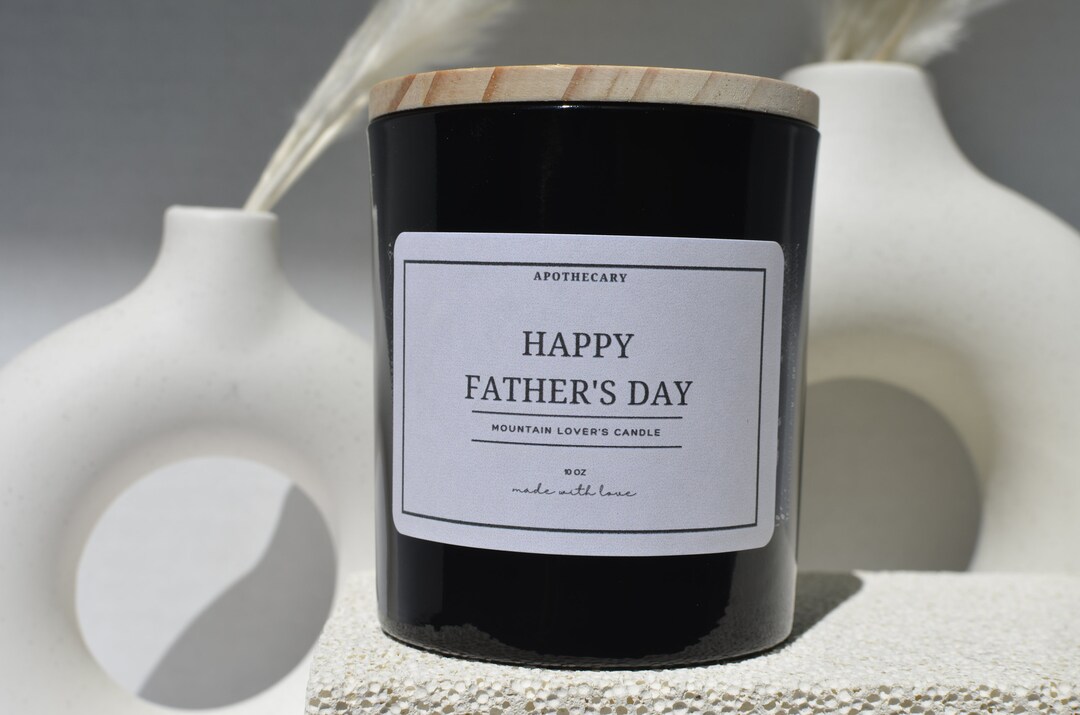 Mountain Loving Fathers Day Candle, Cozy Mountain Mist Candle ...