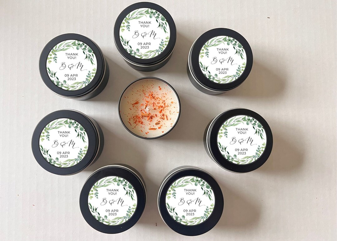 4 OZ Bulk Candles for Cheap. Baby Shower, Weddings, Birthdays Favors ...