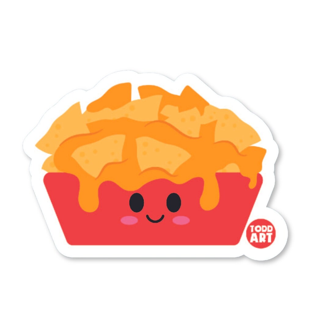 Nacho Sticker: 3" Waterproof Vinyl Decal - Etsy