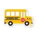 SCHOOL BUS Sticker -3 Inch Vinyl, Kids Gift, Party Favor, Stocking ...