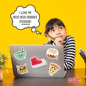 Snowcone and Popsicle Sticker Sheet, Boo Boo Buddies Popsicle and ...