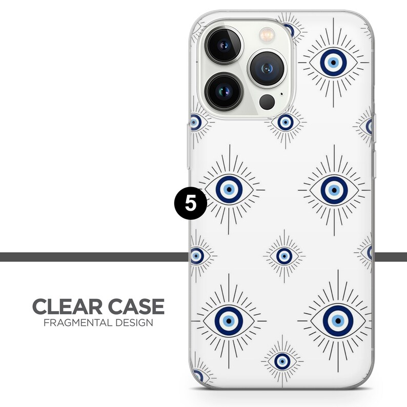 Blue Evil Eye Phone Case Trippy Cover for iPhone 15 14 13 12 - Etsy