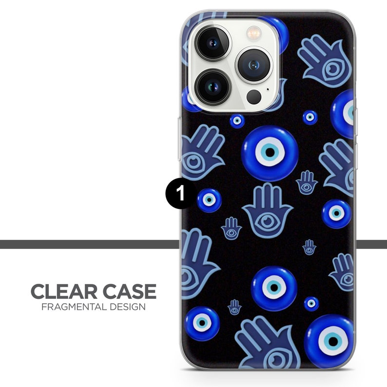 Blue Evil Eye Phone Case Trippy Cover for Iphone 14 13 12 11 - Etsy