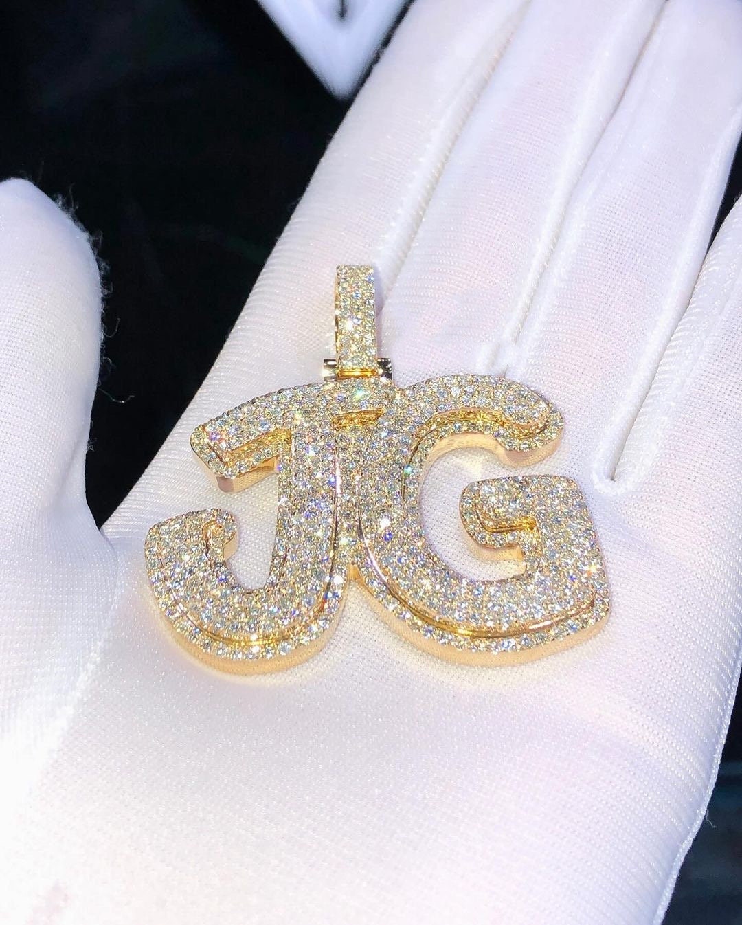 Customize Hip Hop Pendant, Custom Letter and Number Pendant, Iced Out ...