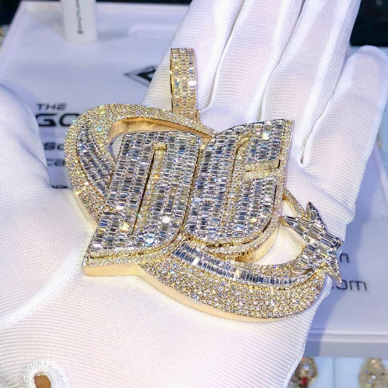 Custom Logo Diamond Chain - Etsy