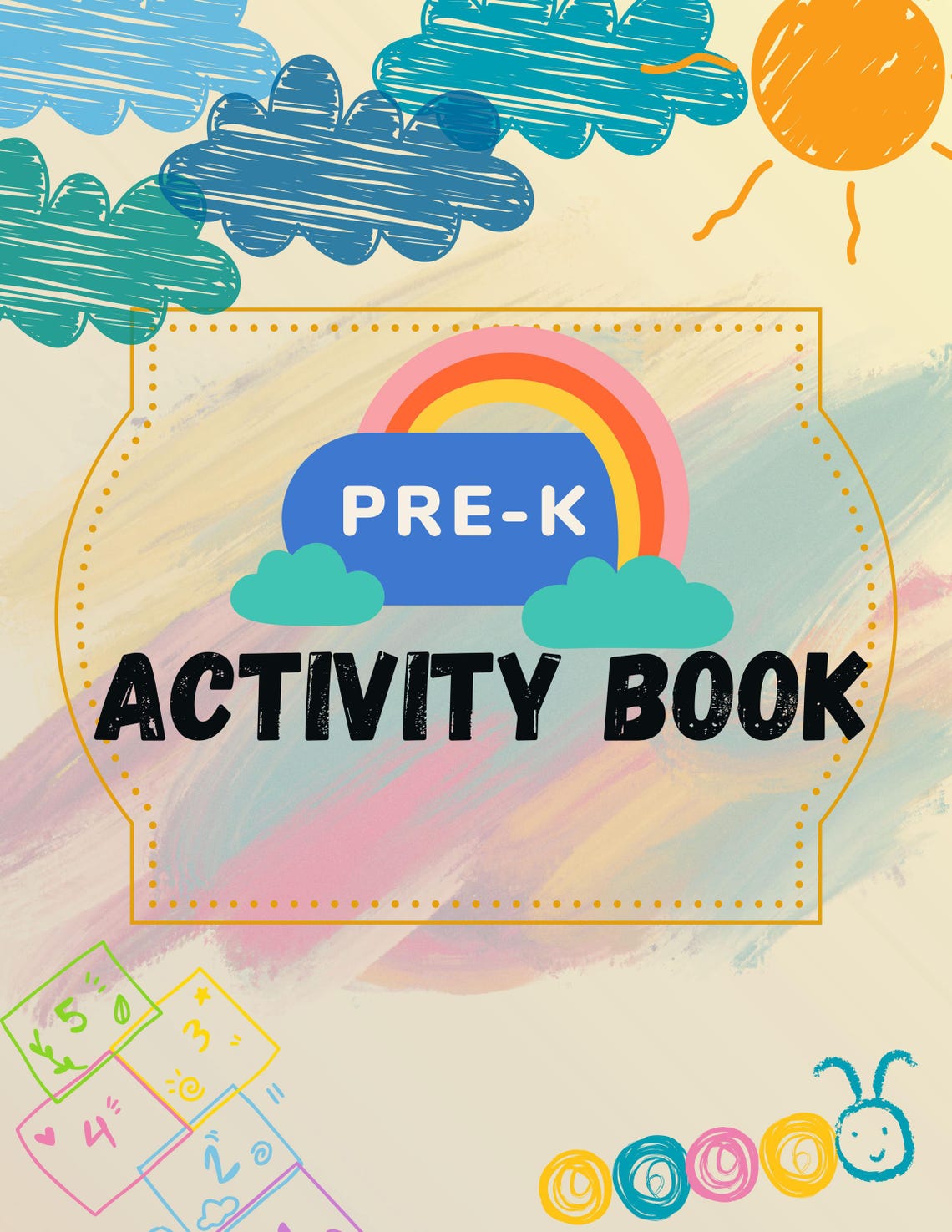 Downloadable Tiny Thinkers Activity Workbook for Pre-k Kids - Etsy